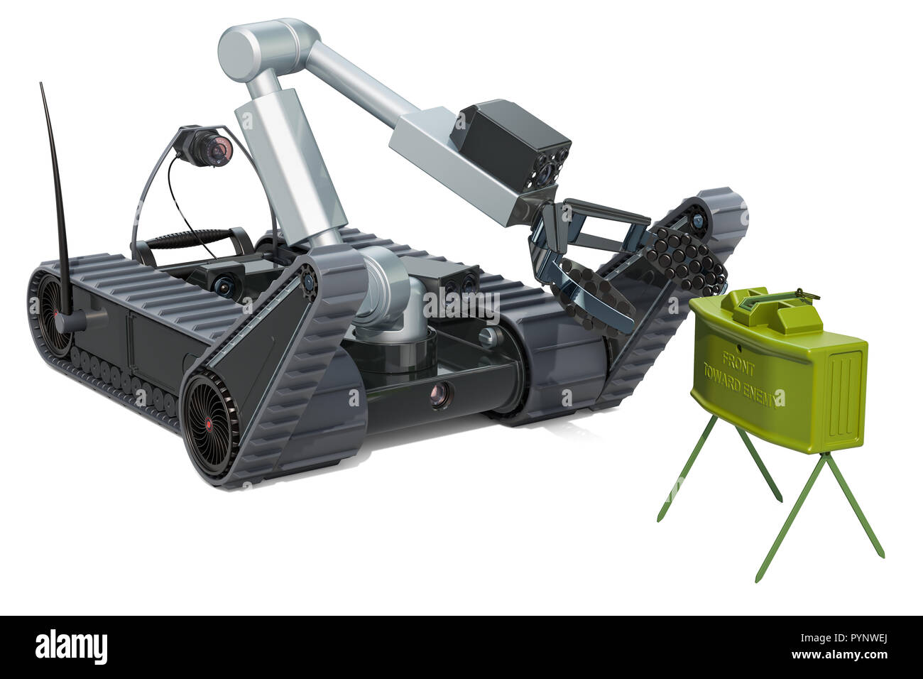 Mine disposal vehicle Cut Out Stock Images & Pictures - Alamy