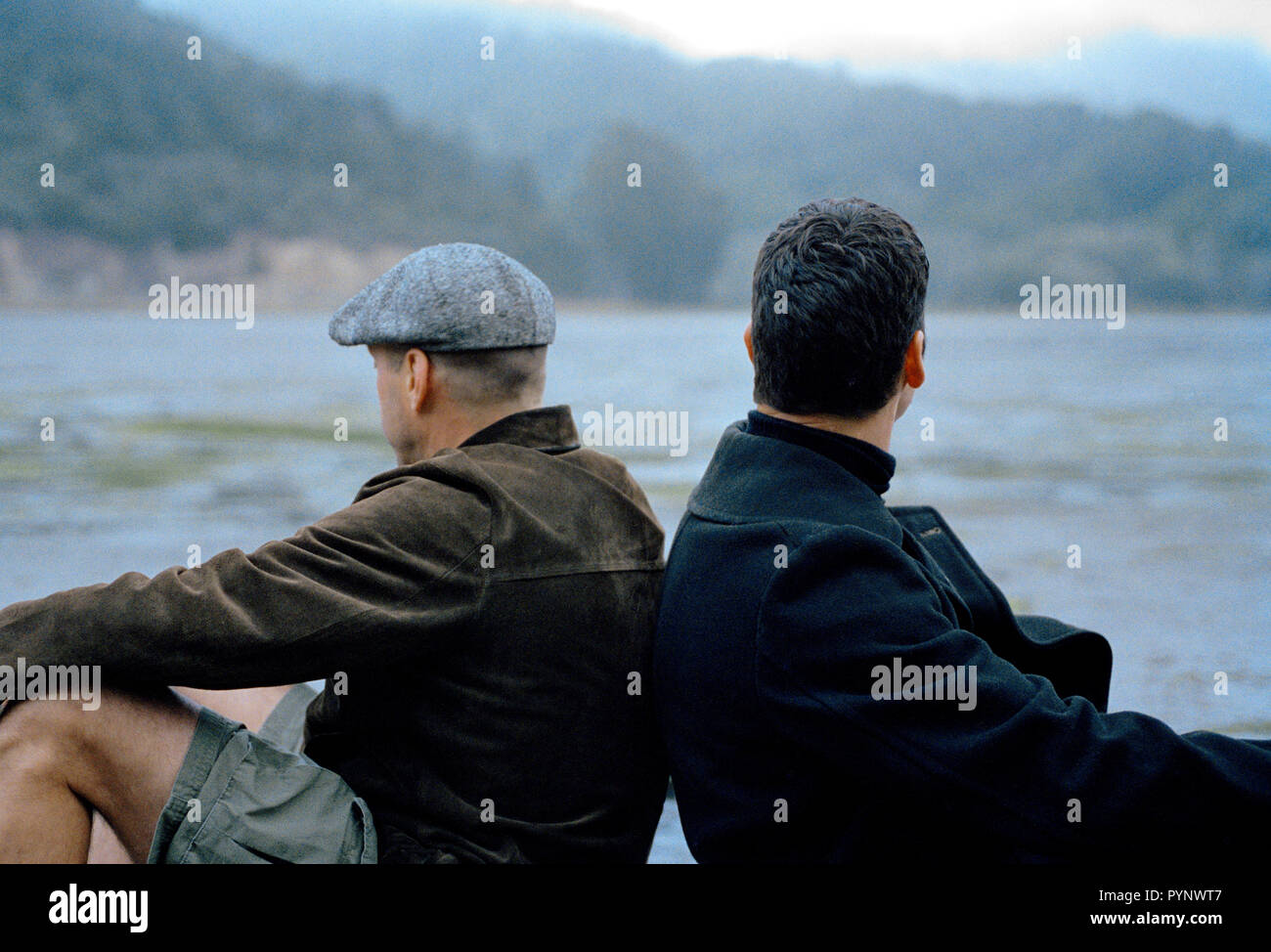 Men argue woods hi-res stock photography and images - Alamy