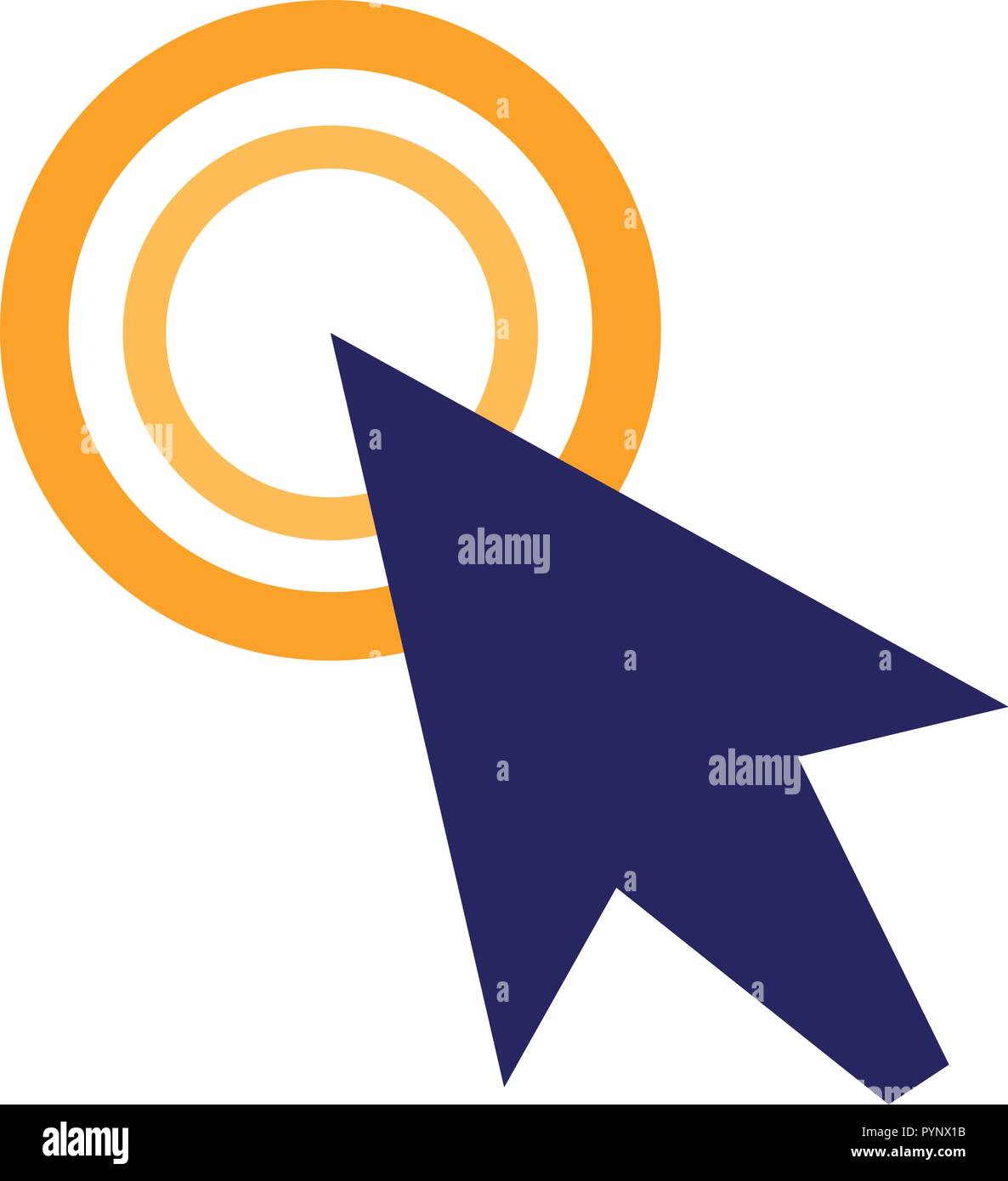 arrow cursor mouse icon vector illustration design Stock Vector Image ...