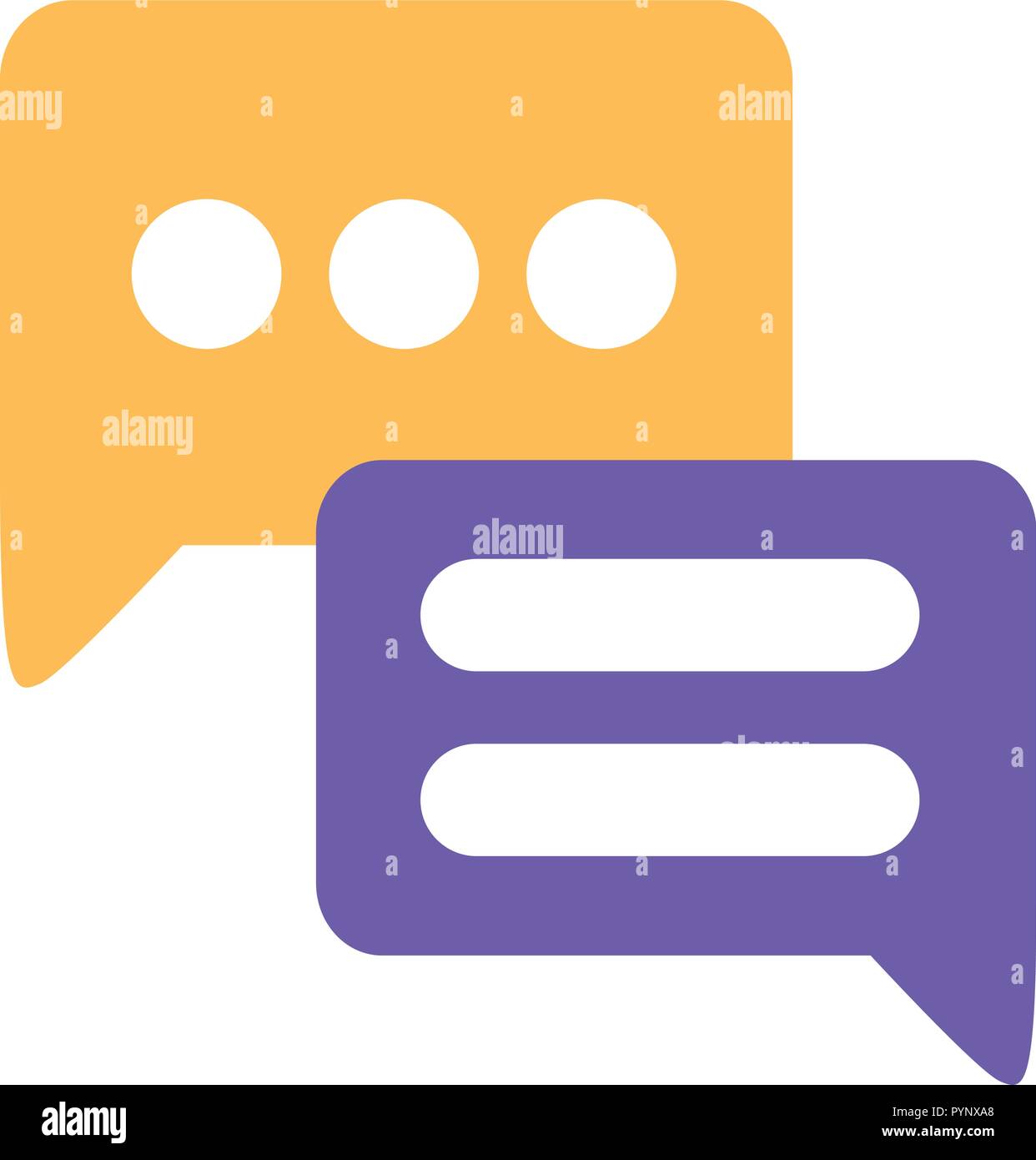 speech bubble message icon vector illustration design Stock Vector ...