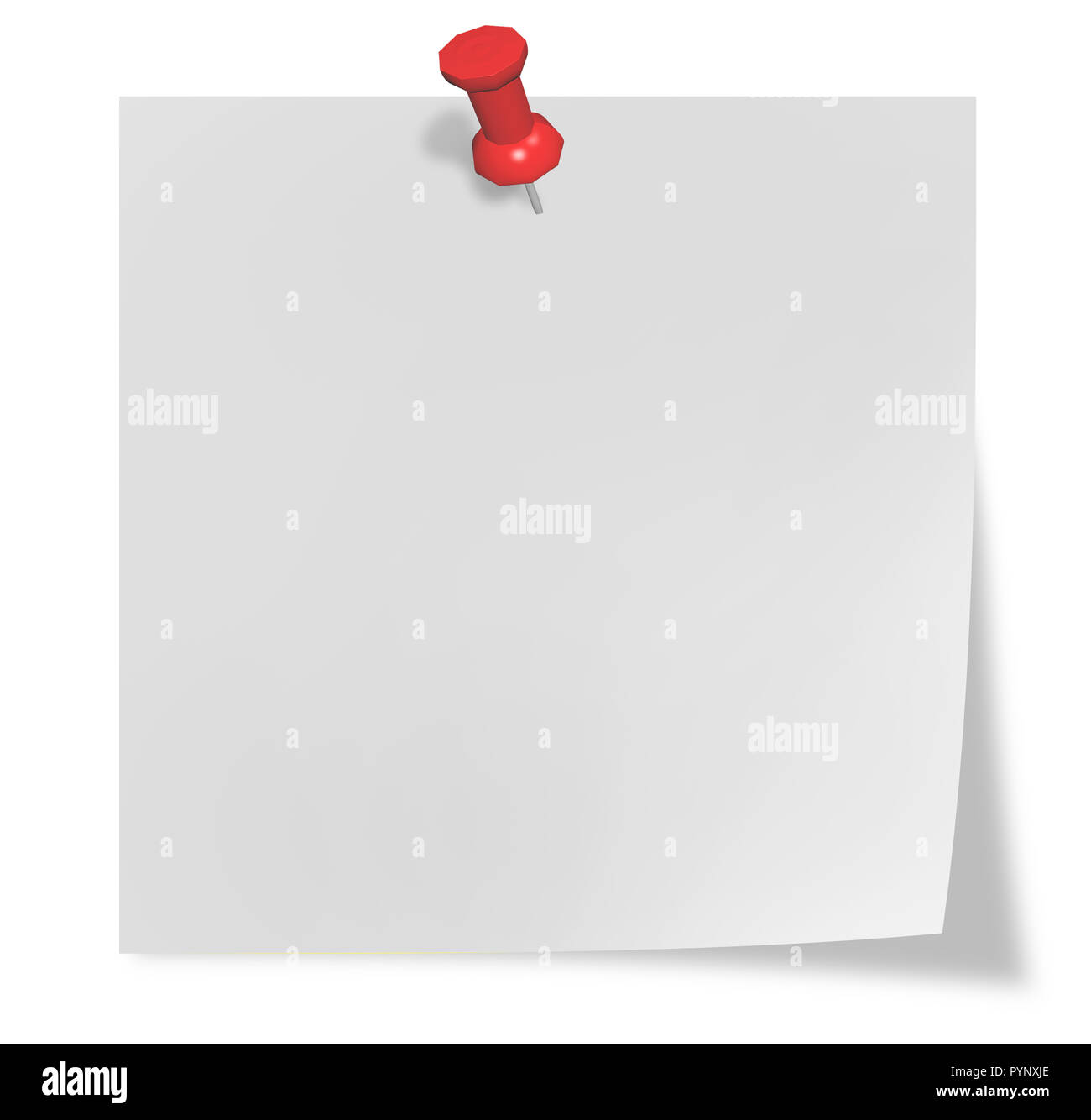 Thumbtack notepaper hi-res stock photography and images - Alamy
