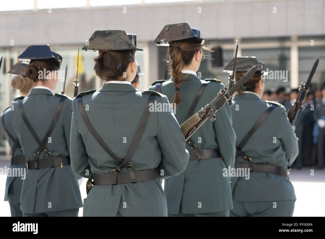 30th anniversary of the admission of women into the Spanish Civil Guard ...