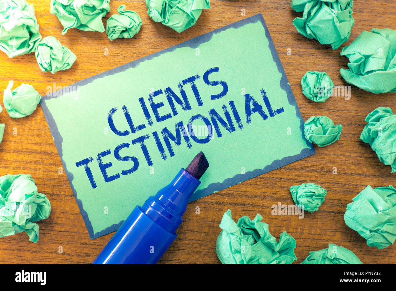 Handwriting text Clients Testimonial. Concept meaning Formal Statement ... Handwriting text Clients Testimonial. Concept meaning Formal Statement ...