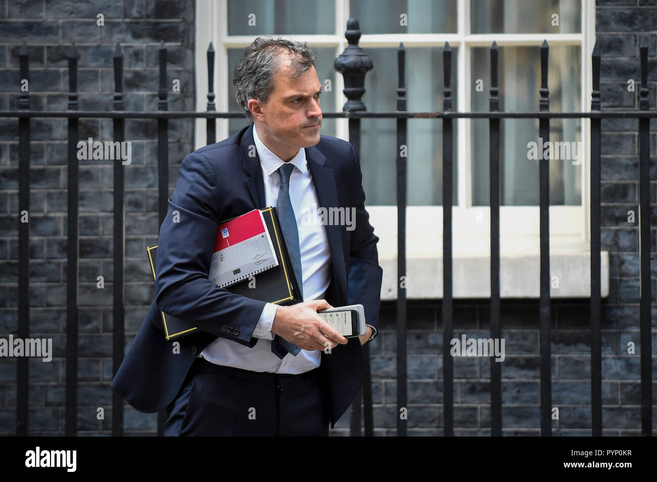 London, UK. 29 October 2018. Julian Smith MP, Parliamentary Secretary ...