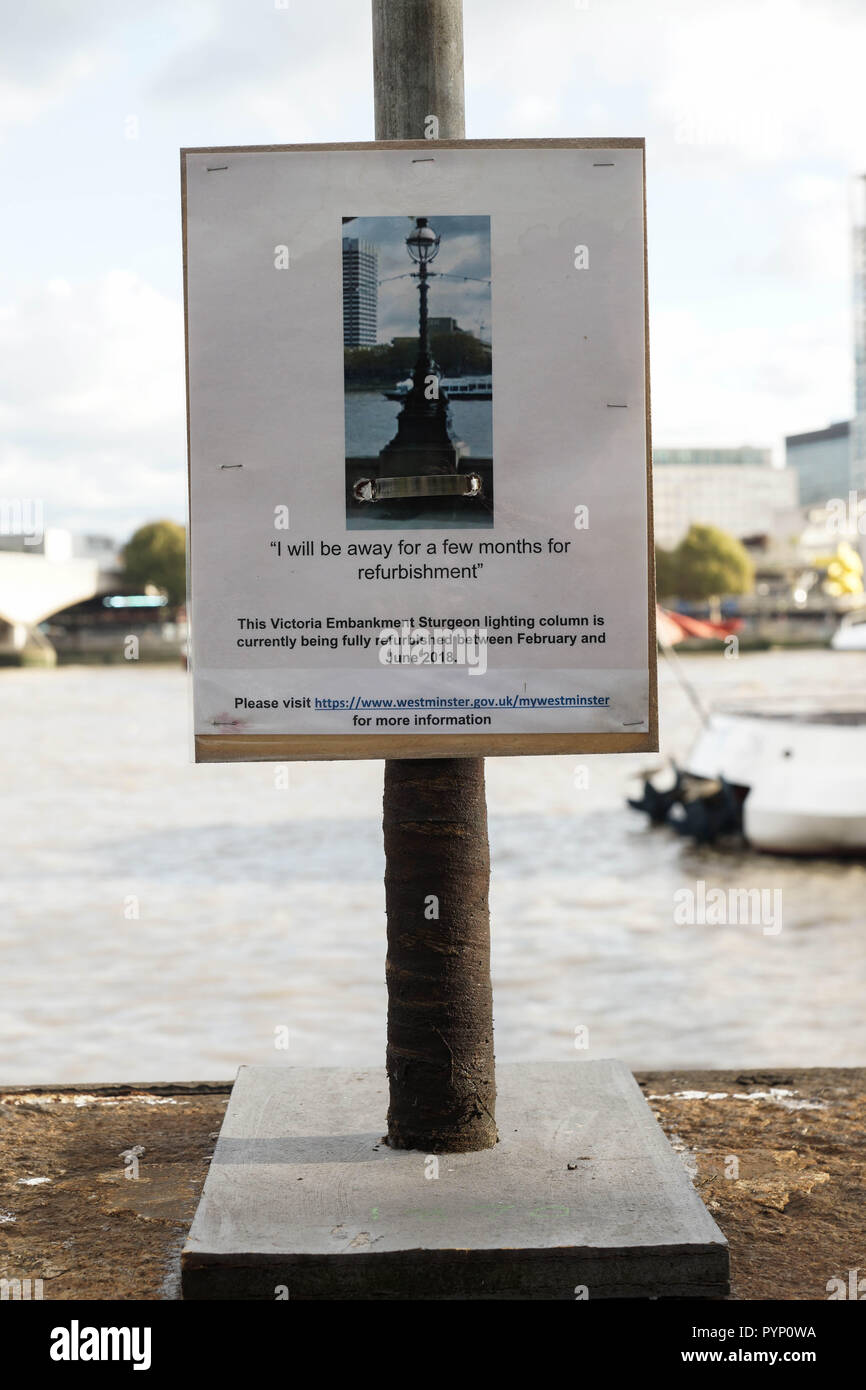 London, UK. 29th October, 2018. Clouds gather over London and the ...