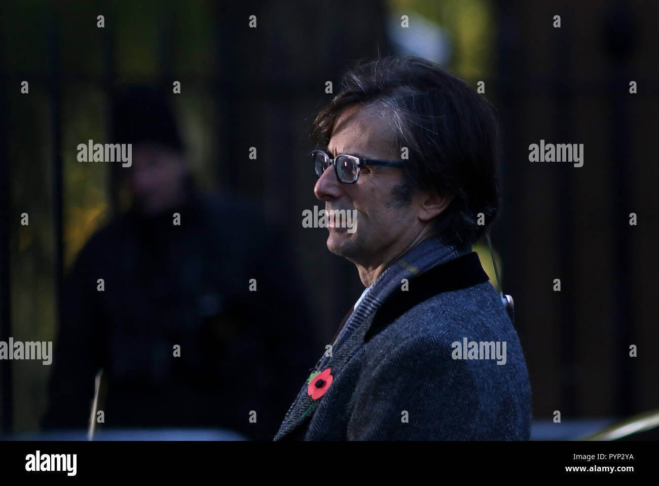 Robert Peston, ITV Political Editor) in Downing Street before Philip ...