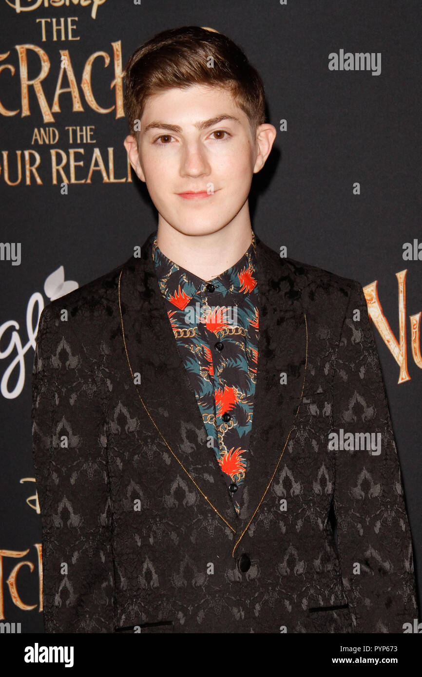 Mason Cook at the World Premiere of Disneys' "The Nutcracker And The ...