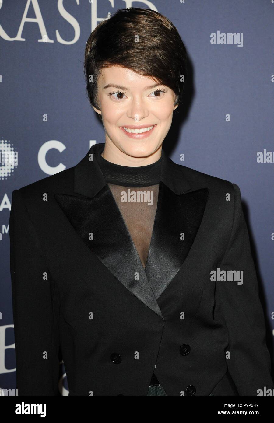 Los Angeles, CA, USA. 29th Oct, 2018. Emily Hinkler at arrivals for BOY ...