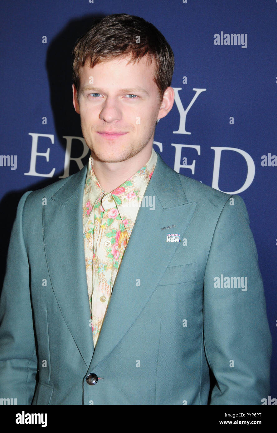 LOS ANGELES, CA - OCTOBER 29: Actor Lucas Hedges attends the premiere ...