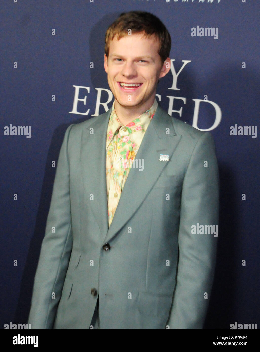 LOS ANGELES, CA - OCTOBER 29: Actor Lucas Hedges attends the premiere ...