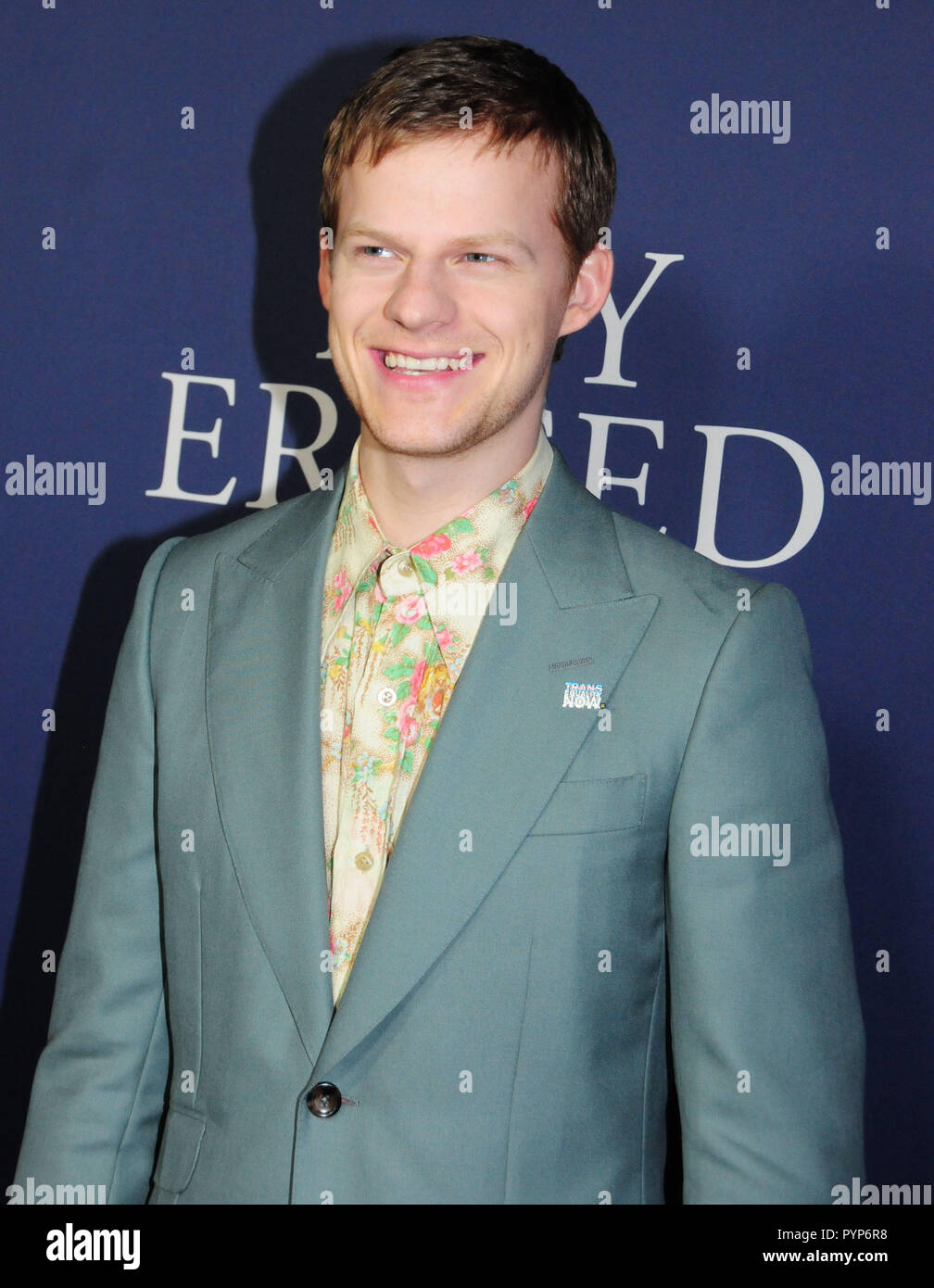 LOS ANGELES, CA - OCTOBER 29: Actor Lucas Hedges attends the premiere ...