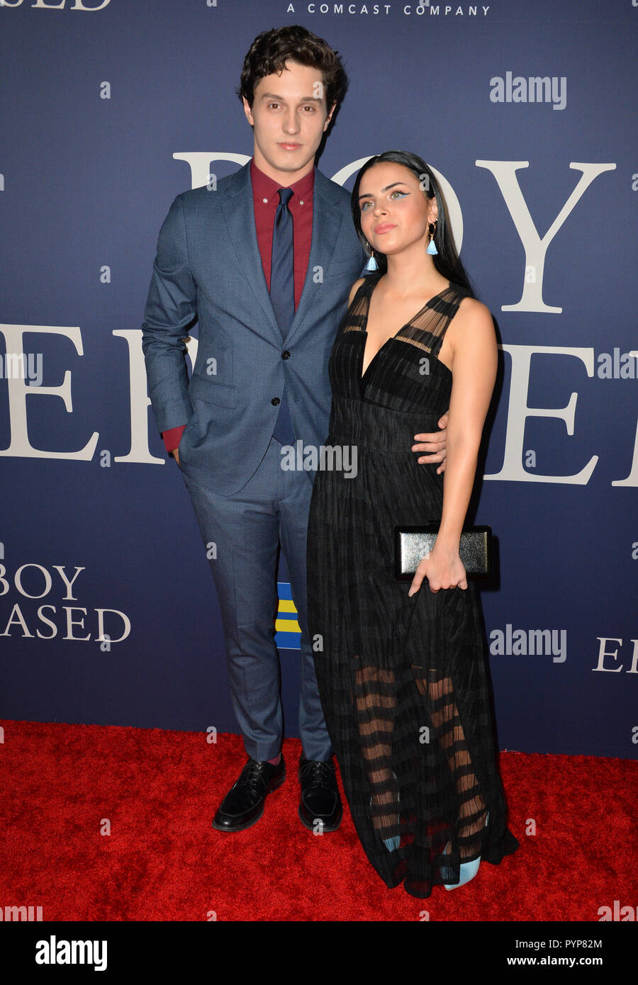 LOS ANGELES, CA. October 29, 2018: Josh Scherer & Guest at the Los ...