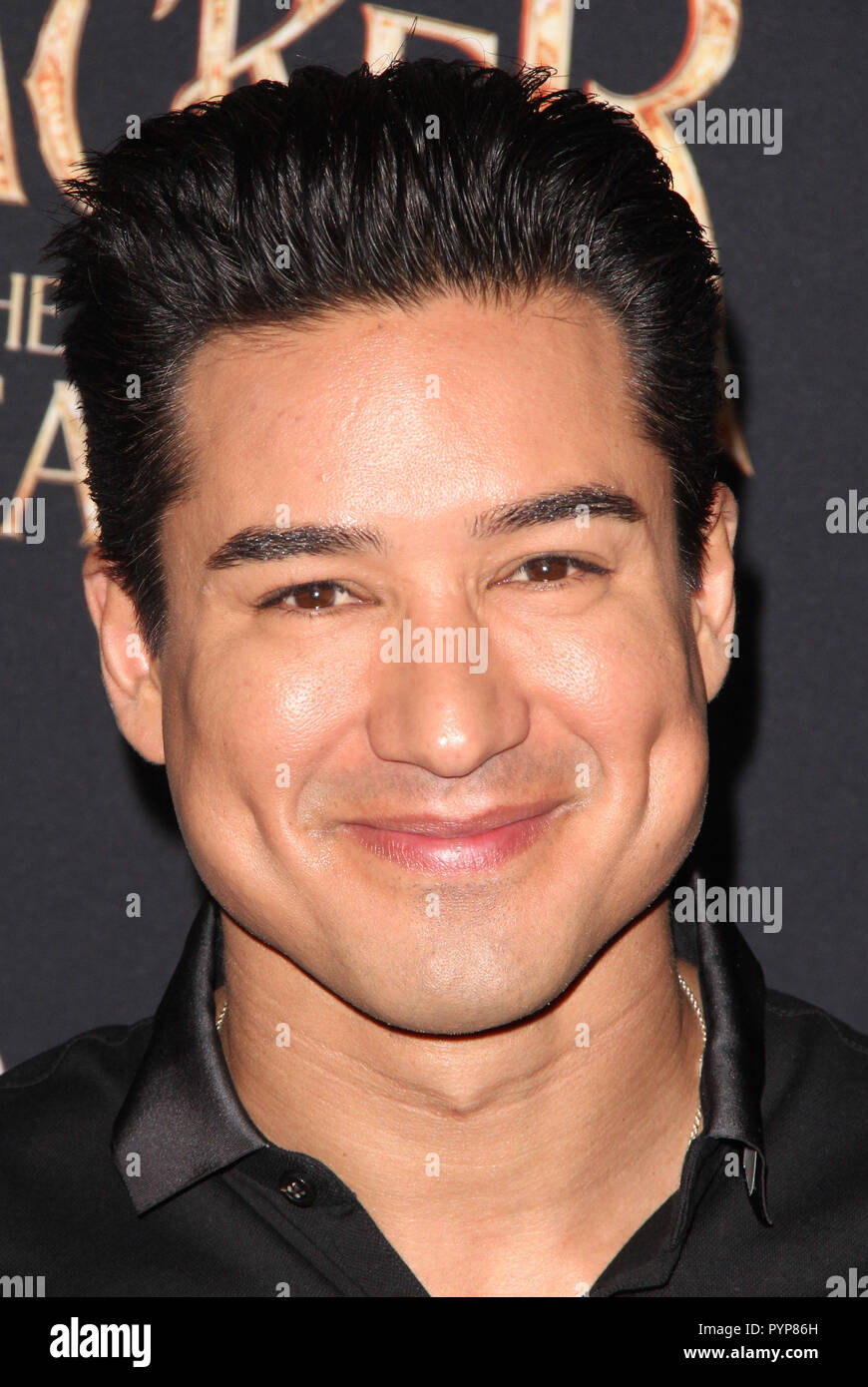 Mario Lopez 10/29/2018 The World Premiere of "The Nutcracker and The ...