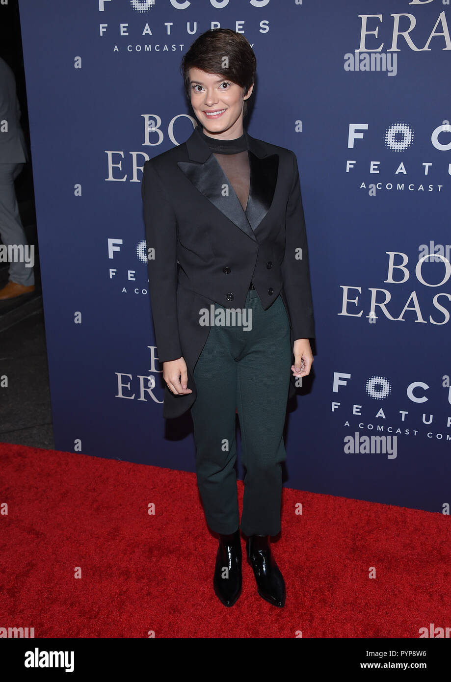 Hollywood, California, USA. 29th Oct, 2018. Emily Hinkler arrives for ...