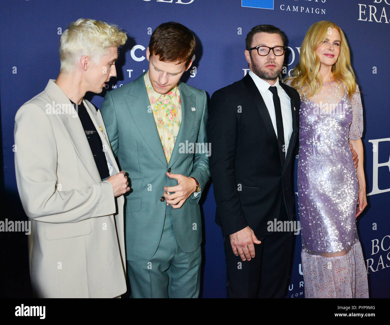 Troye Sivan , Lucas Hedges, Joel Edgerton, Nicole Kidman 060 arrives at ...