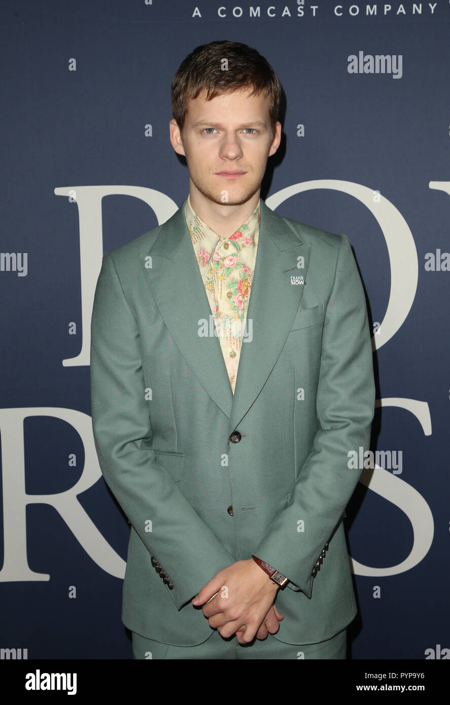 Los Angeles, Ca, USA. 29th Oct, 2018. Lucas Hedges, at the Los Angeles ...