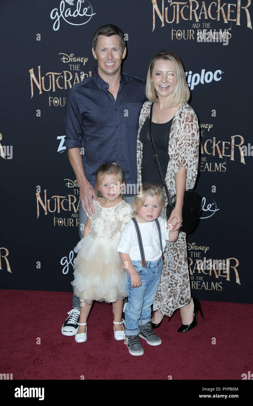 Hollywood, California, USA. 29th Oct, 2018. Beverley Mitchell, Michael ...