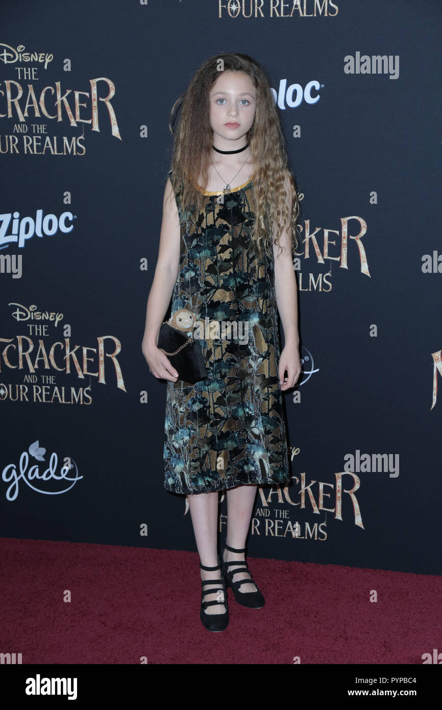 Hollywood, California, USA. 29th Oct, 2018. Sofia Rosinsky. Premiere Of ...