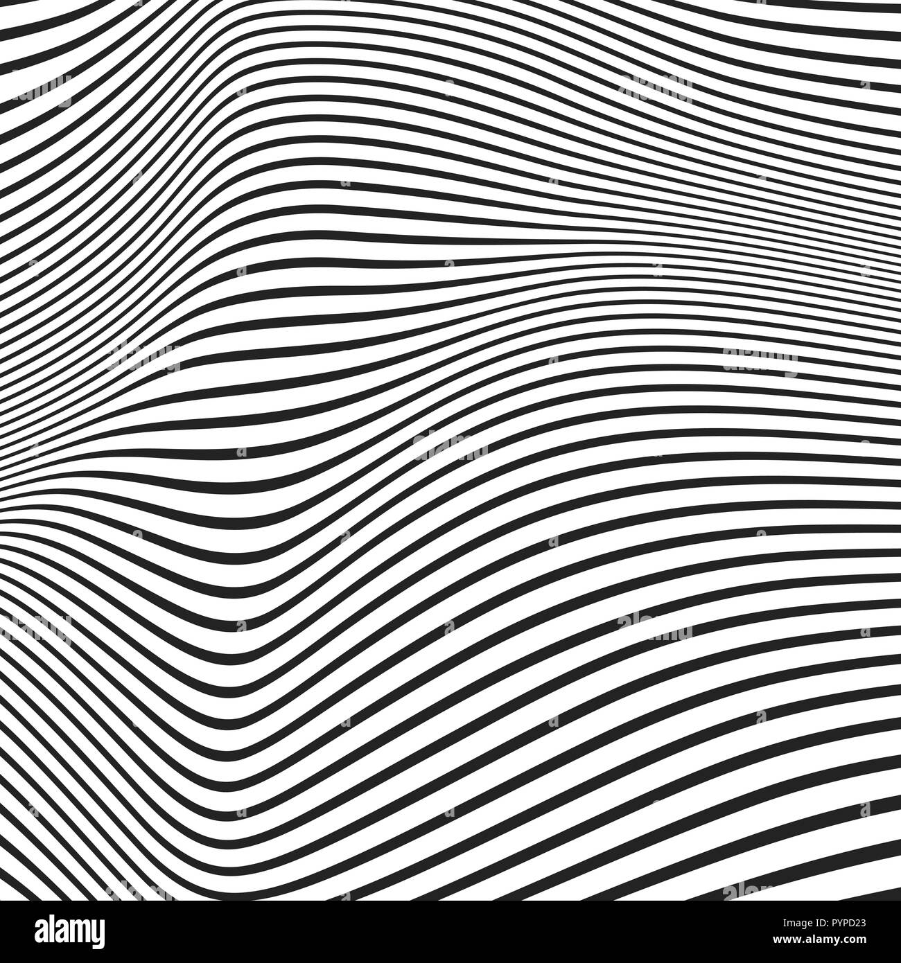 Straight Line Illusion