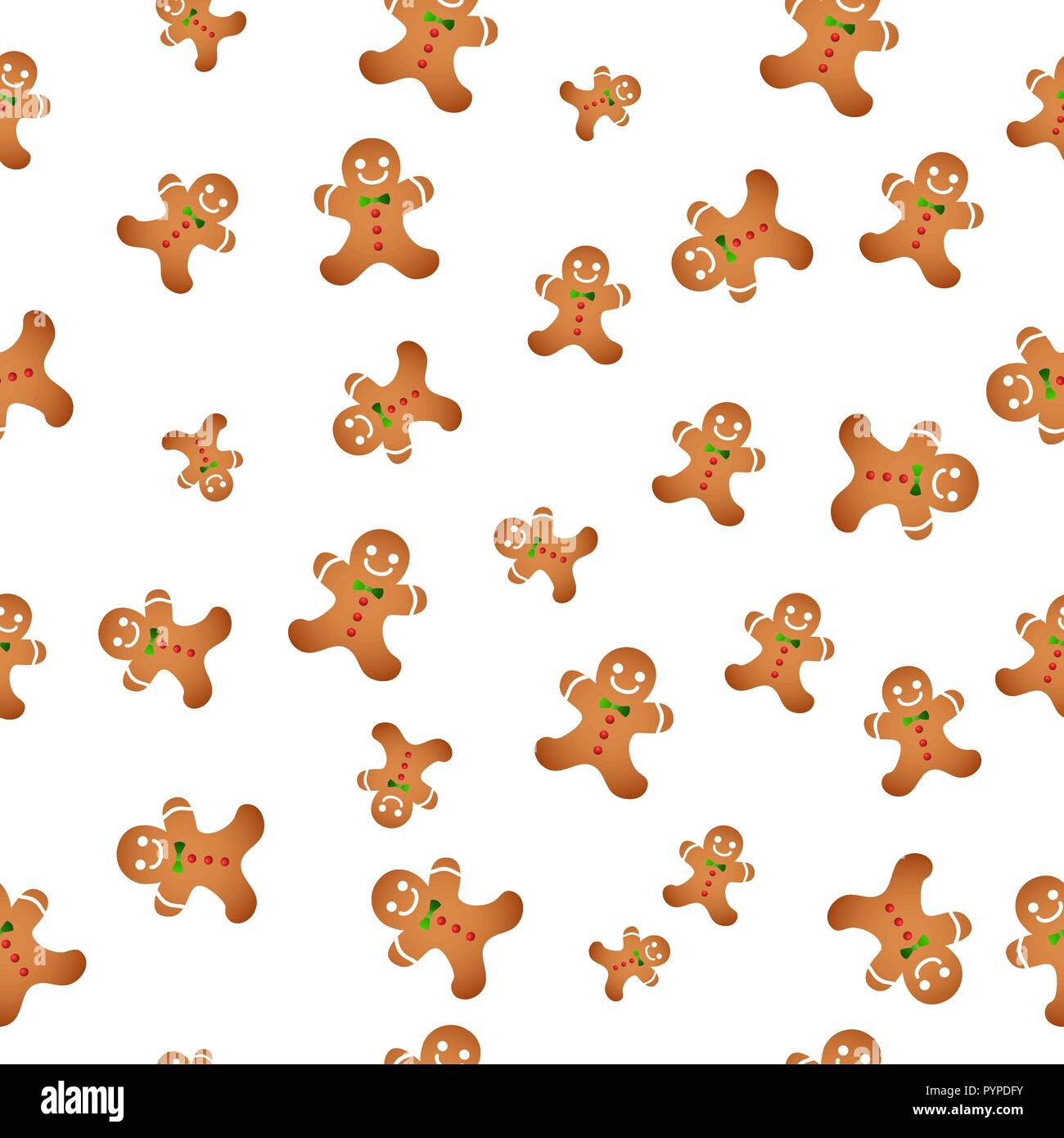 Christmas ginger cookie Stock Vector Images - Alamy
