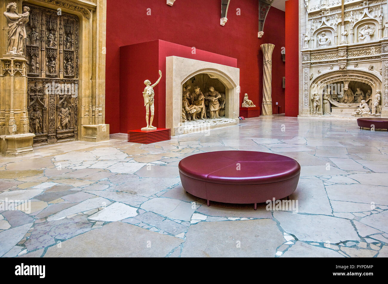 France,Paris,De Chaillot palace, museum 'Cité de l'architecture et du ...