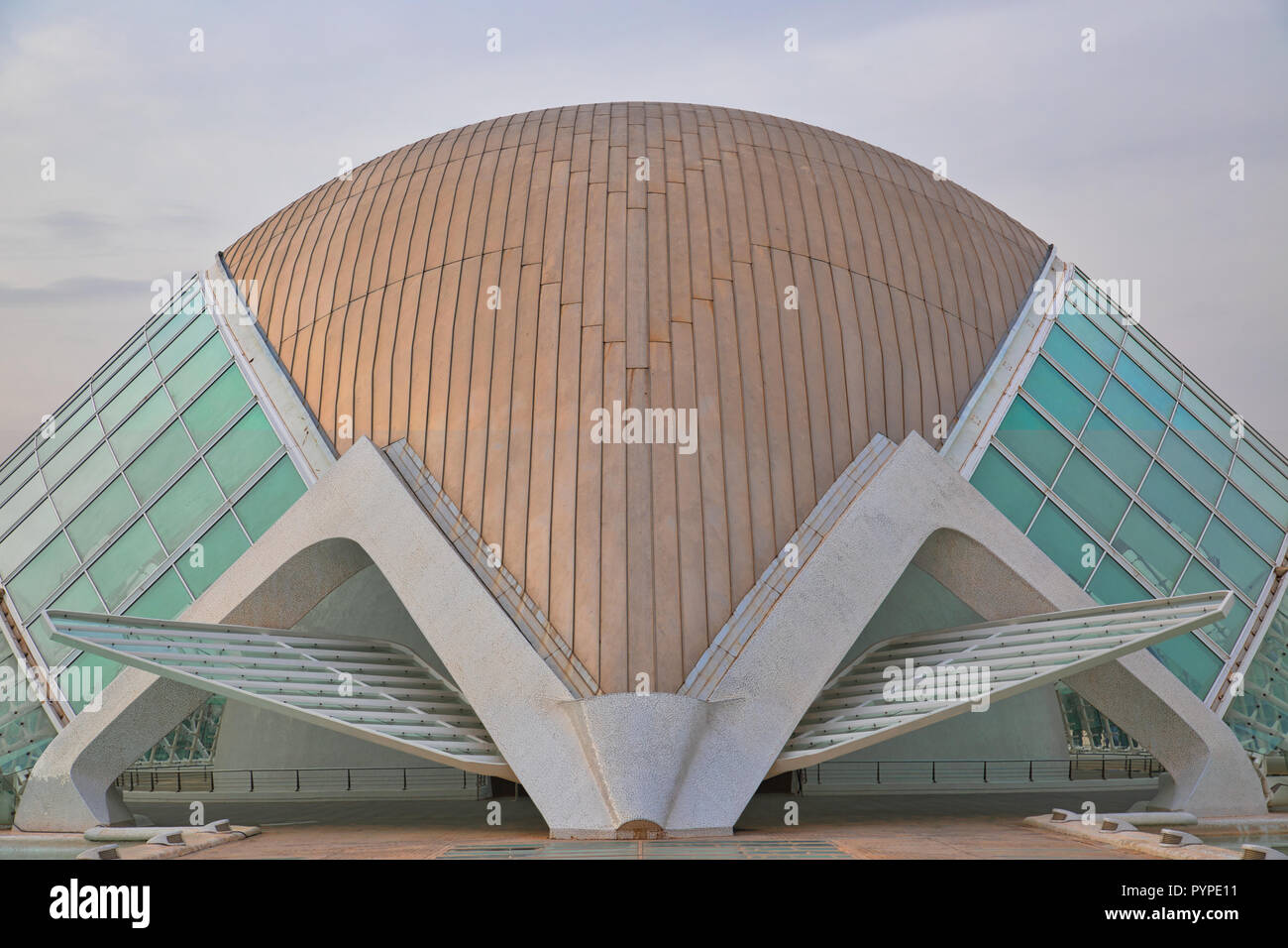 Valencia, Spain - October 25, 2017: City of Arts, Famous architectural ...