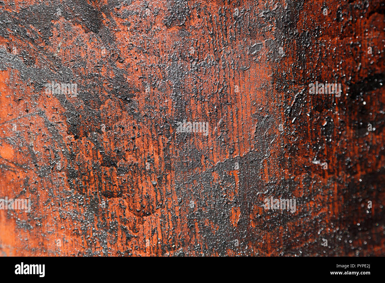 Destroyed surface texture with oil leaking stains Stock Photo - Alamy