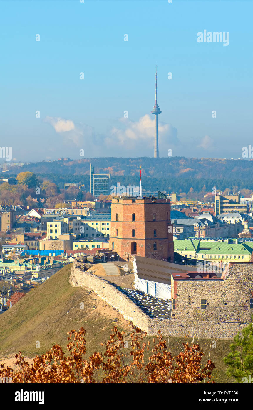 Lithuania vilnius tv tower hi-res stock photography and images - Alamy