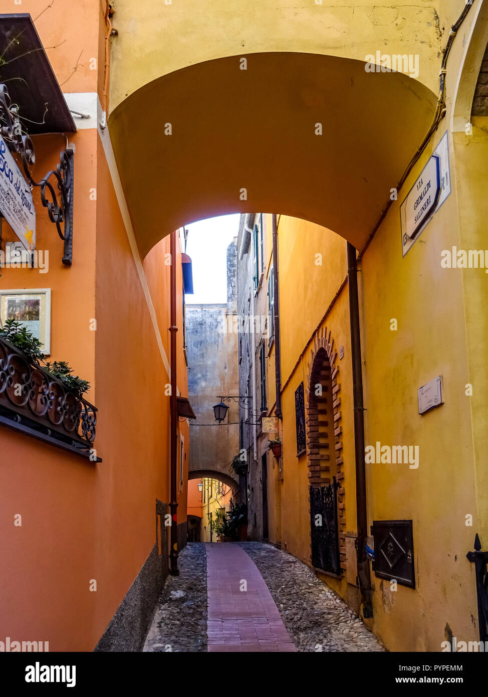 Historical town cervo liguria italy hi-res stock photography and images ...