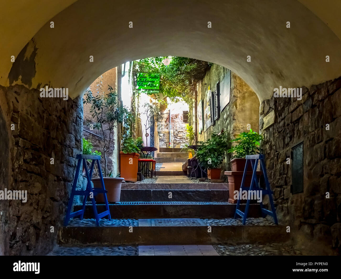 Historical town cervo liguria italy hi-res stock photography and images ...