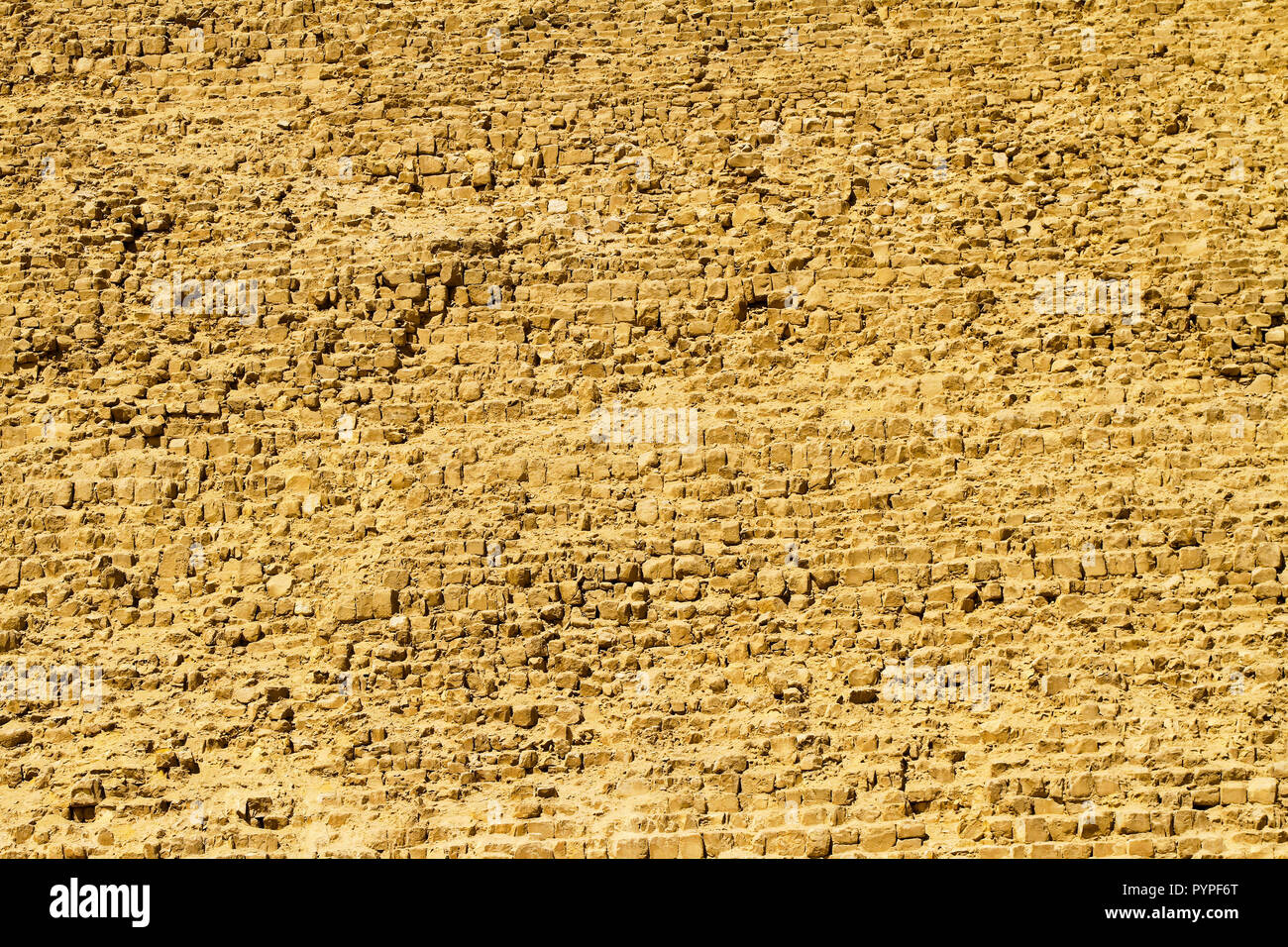 Khafre pyramid wall texture at sunny day Stock Photo - Alamy