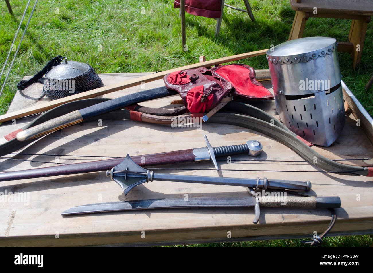 Medieval weapons High Resolution Stock Photography and Images - Alamy