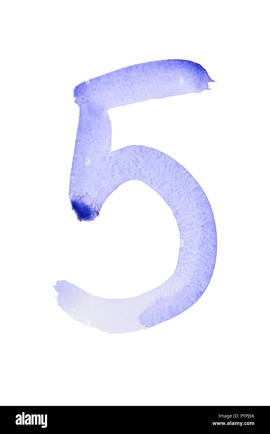 Hand painted alphabet hi-res stock photography and images - Alamy