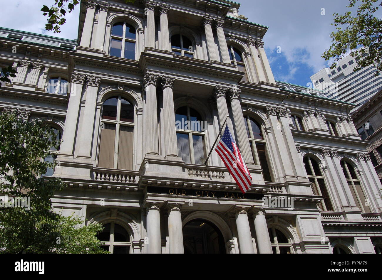 Boston old city hall hi-res stock photography and images - Alamy