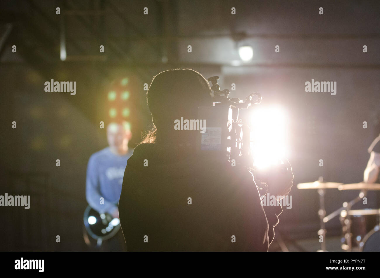 Filming studio display monitor hi-res stock photography and images - Alamy