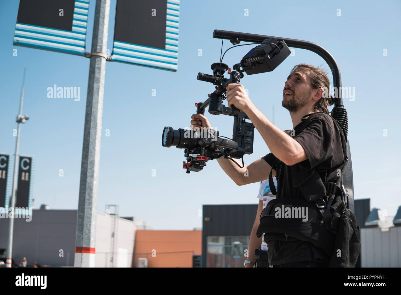 Mounted camera rig hi-res stock photography and images - Alamy