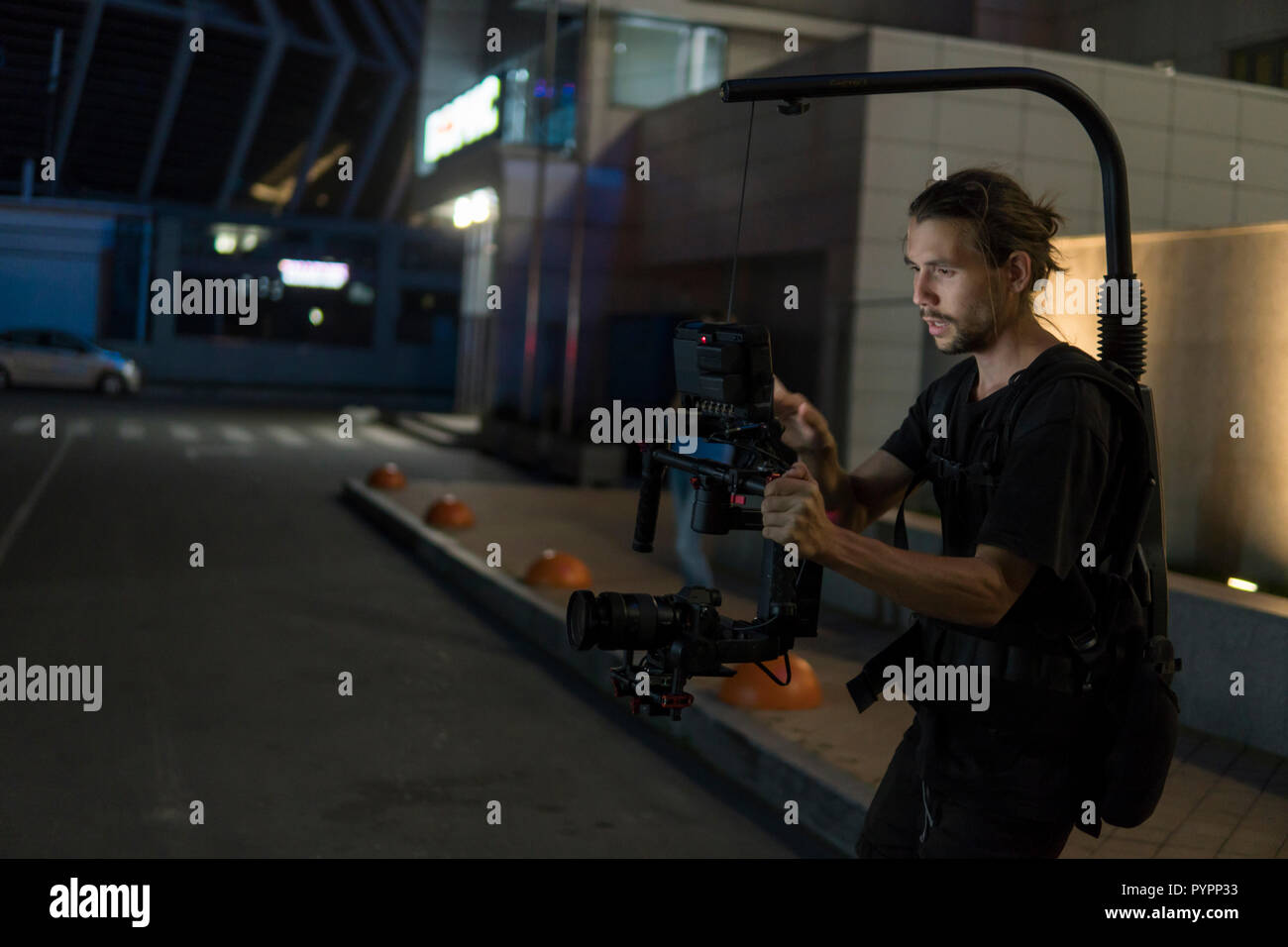 Mounted camera rig hi-res stock photography and images - Alamy