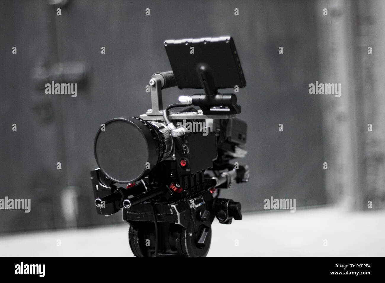 Professional cinema camera on hi-res stock photography and images - Alamy