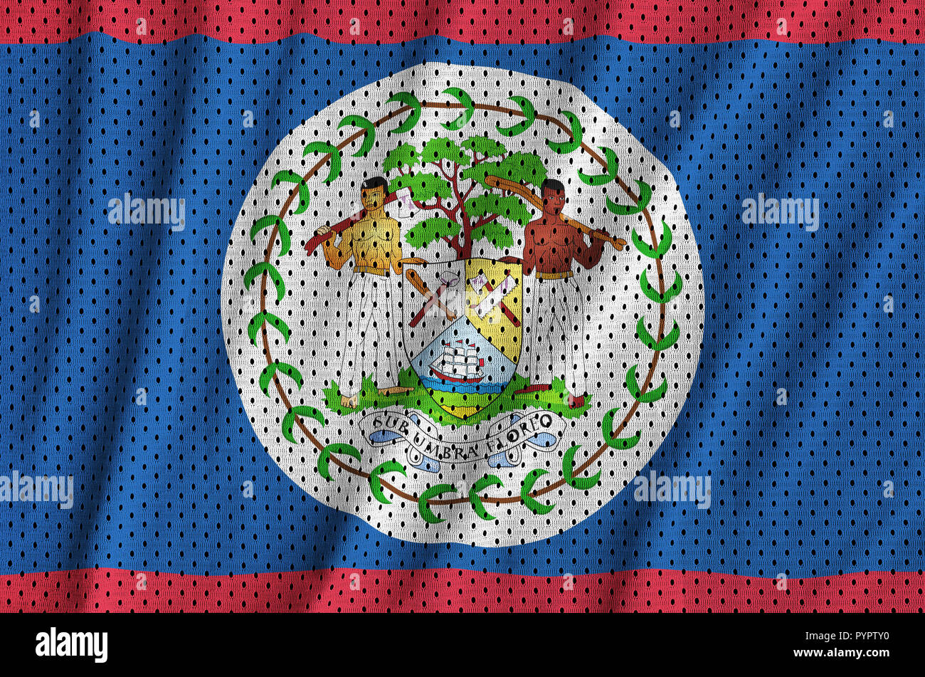 Jersey belize flag hi-res stock photography and images - Alamy