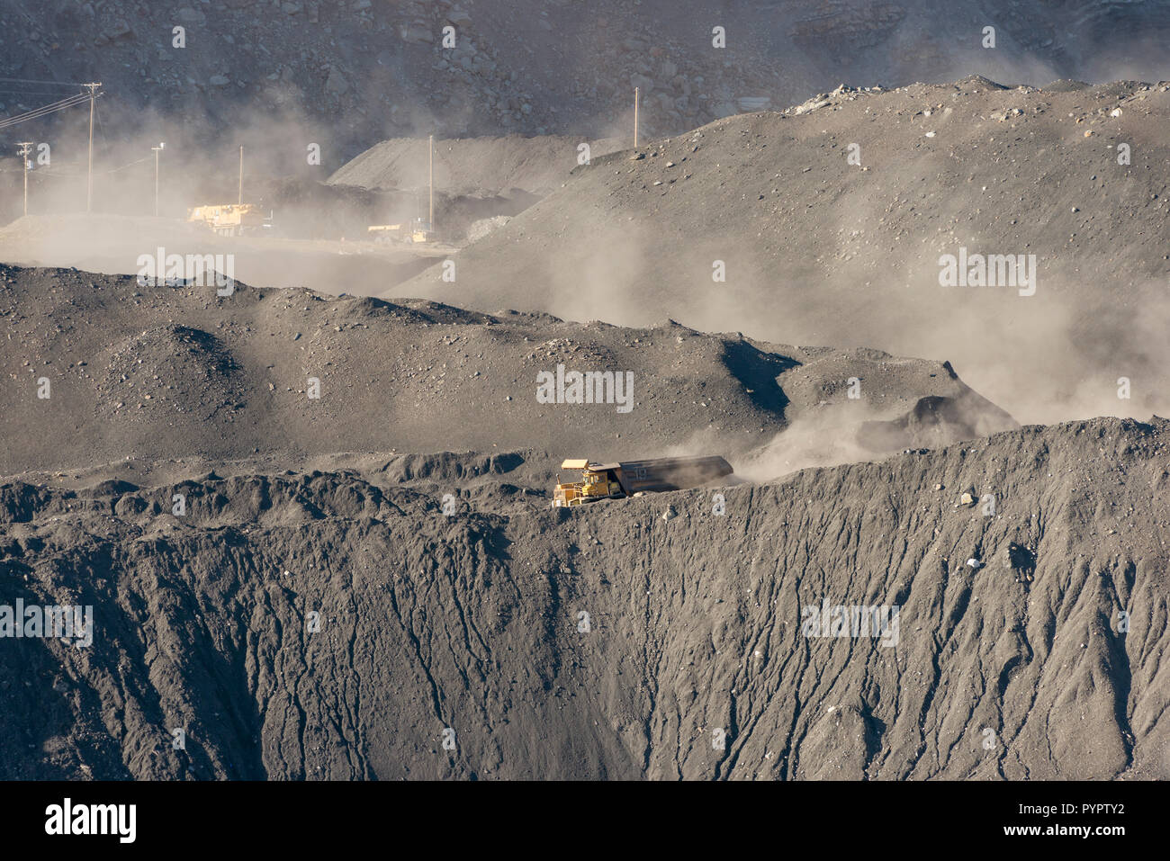 Luscar Mine at Cadomin Alberta Stock Photo - Alamy