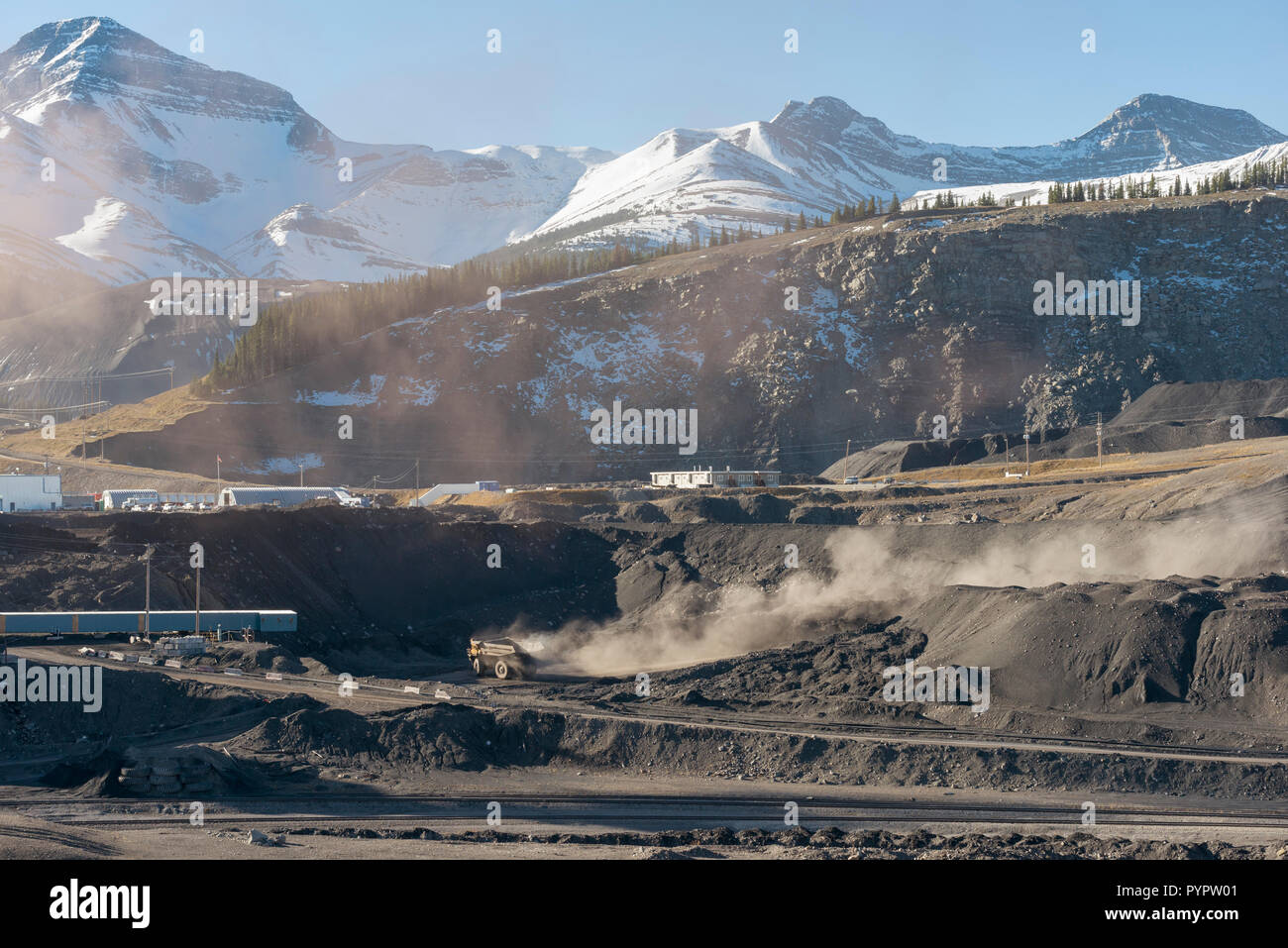 Luscar mine hi-res stock photography and images - Alamy