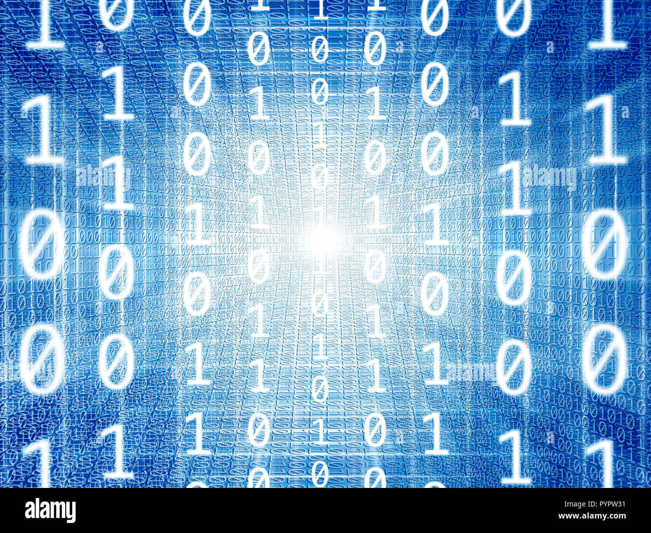 Abstract background of technology concept with glowing structural ...