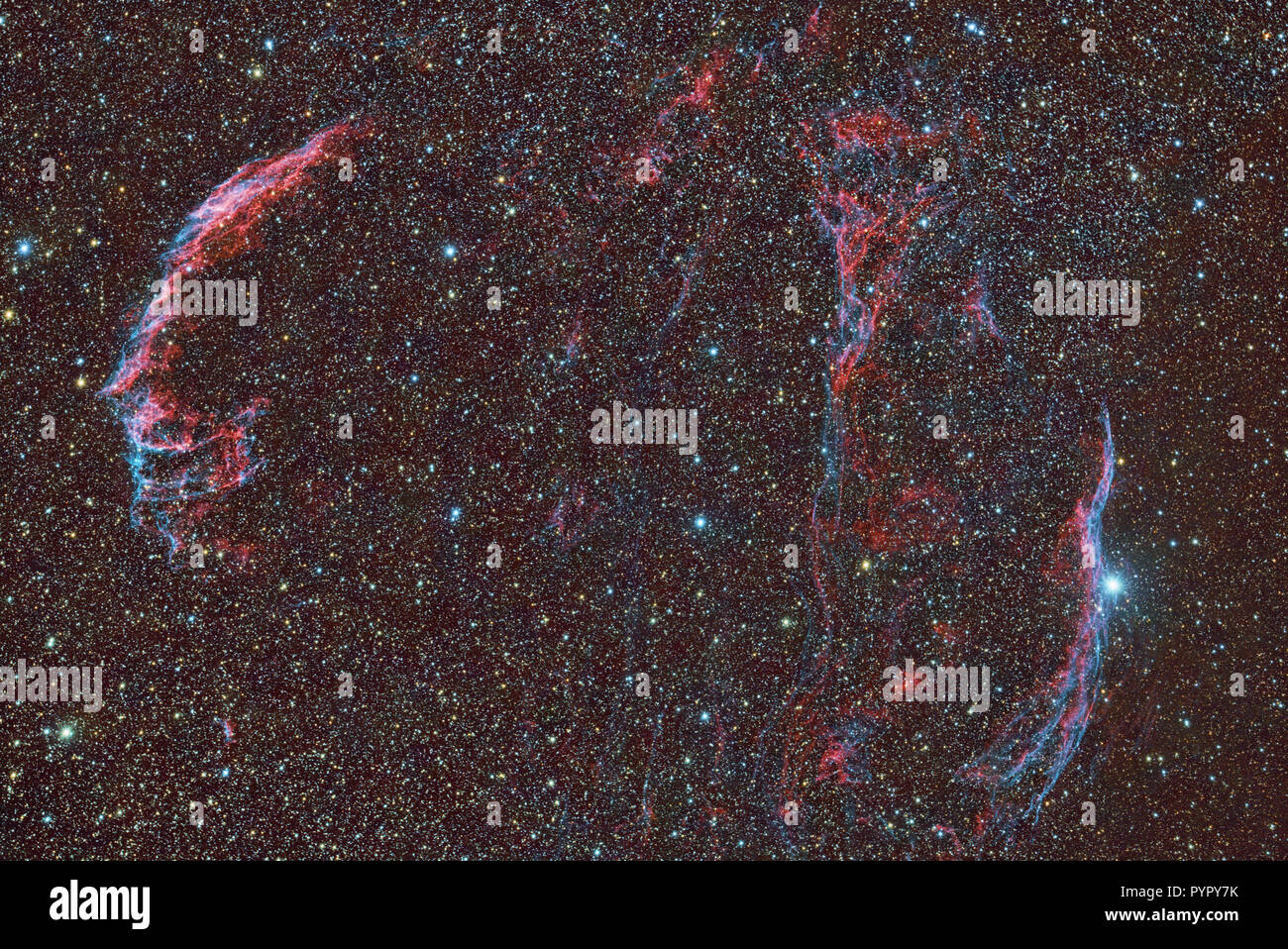 imaged with a telescope and a scientific CCD camera Stock Photo - Alamy