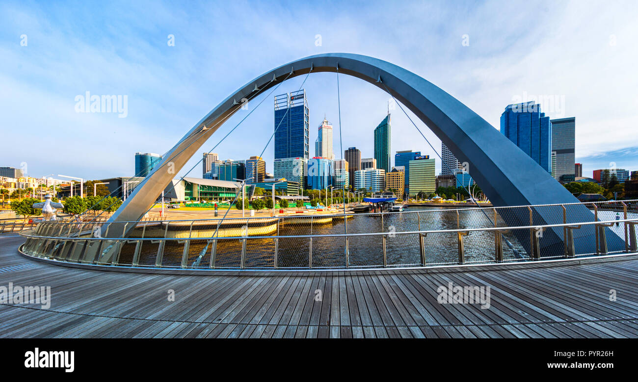 Elizabeth quay bridge hi-res stock photography and images - Alamy