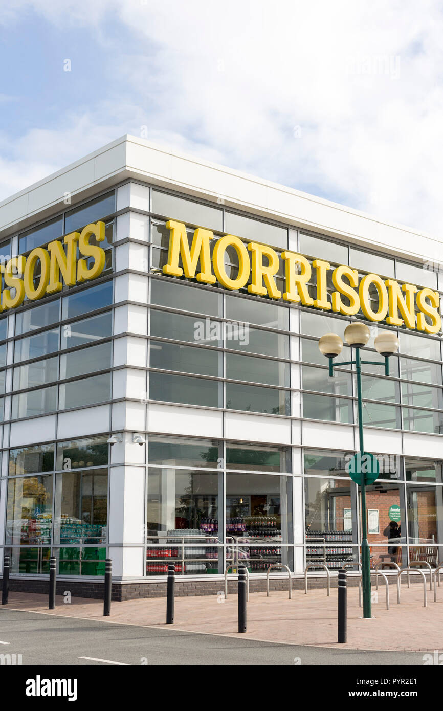 Exterior General View of Morrisons , Swinton , Salford Stock Photo - Alamy