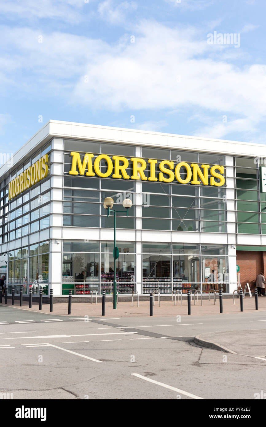 Exterior General View of Morrisons , Swinton , Salford Stock Photo - Alamy