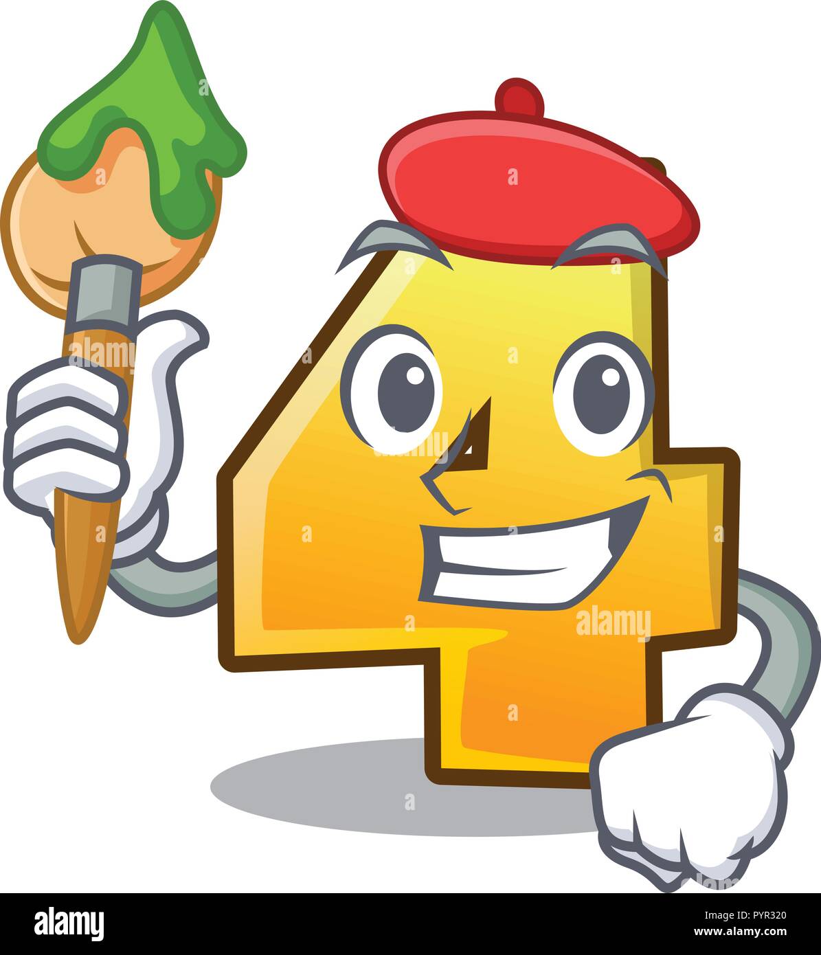 Artist house street art Stock Vector Images - Alamy