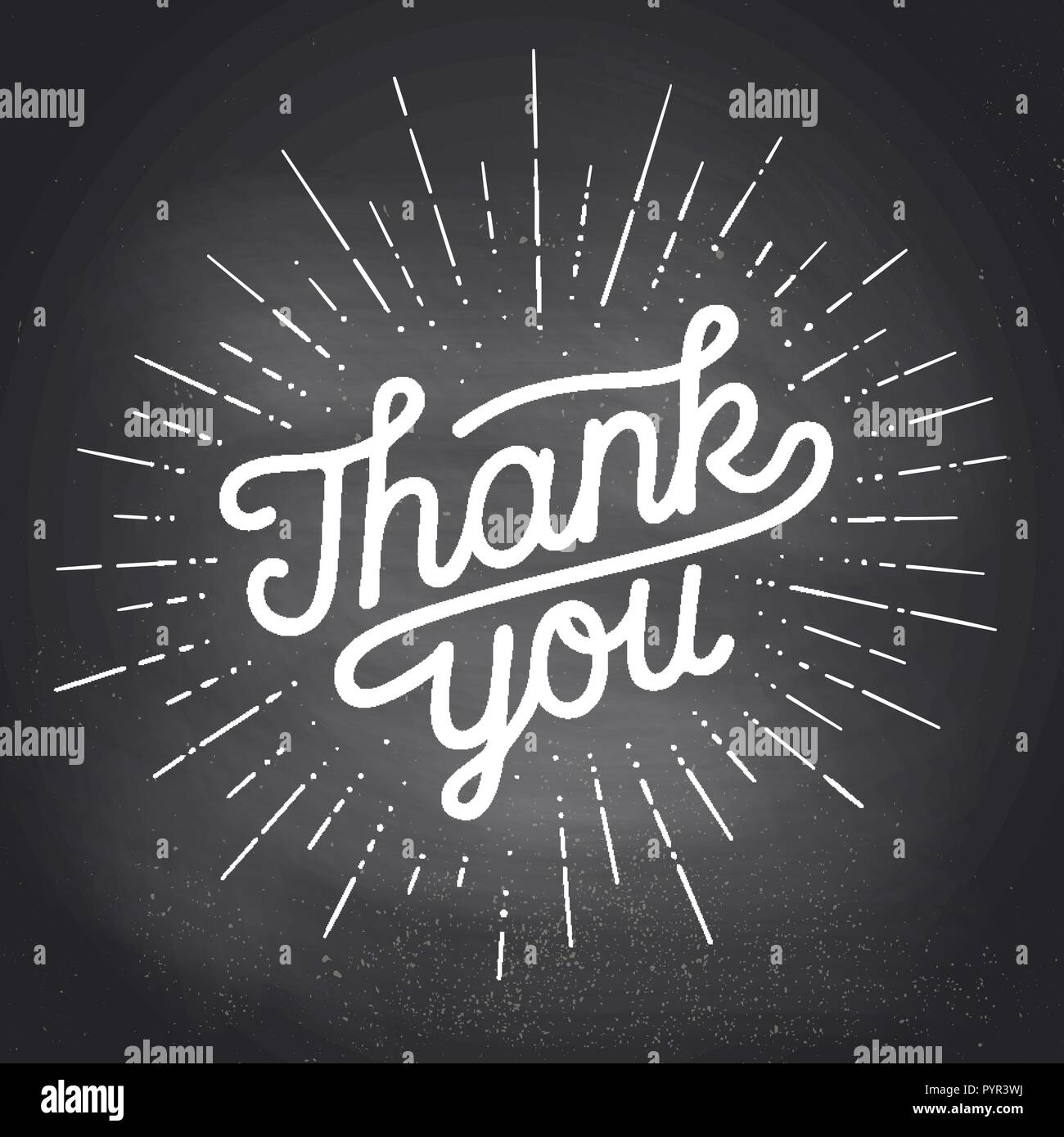 Thank You Chalkboard Art