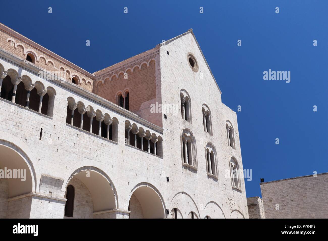 Bari, Italy - Basilica of San Nicola. Old town church Stock Photo - Alamy