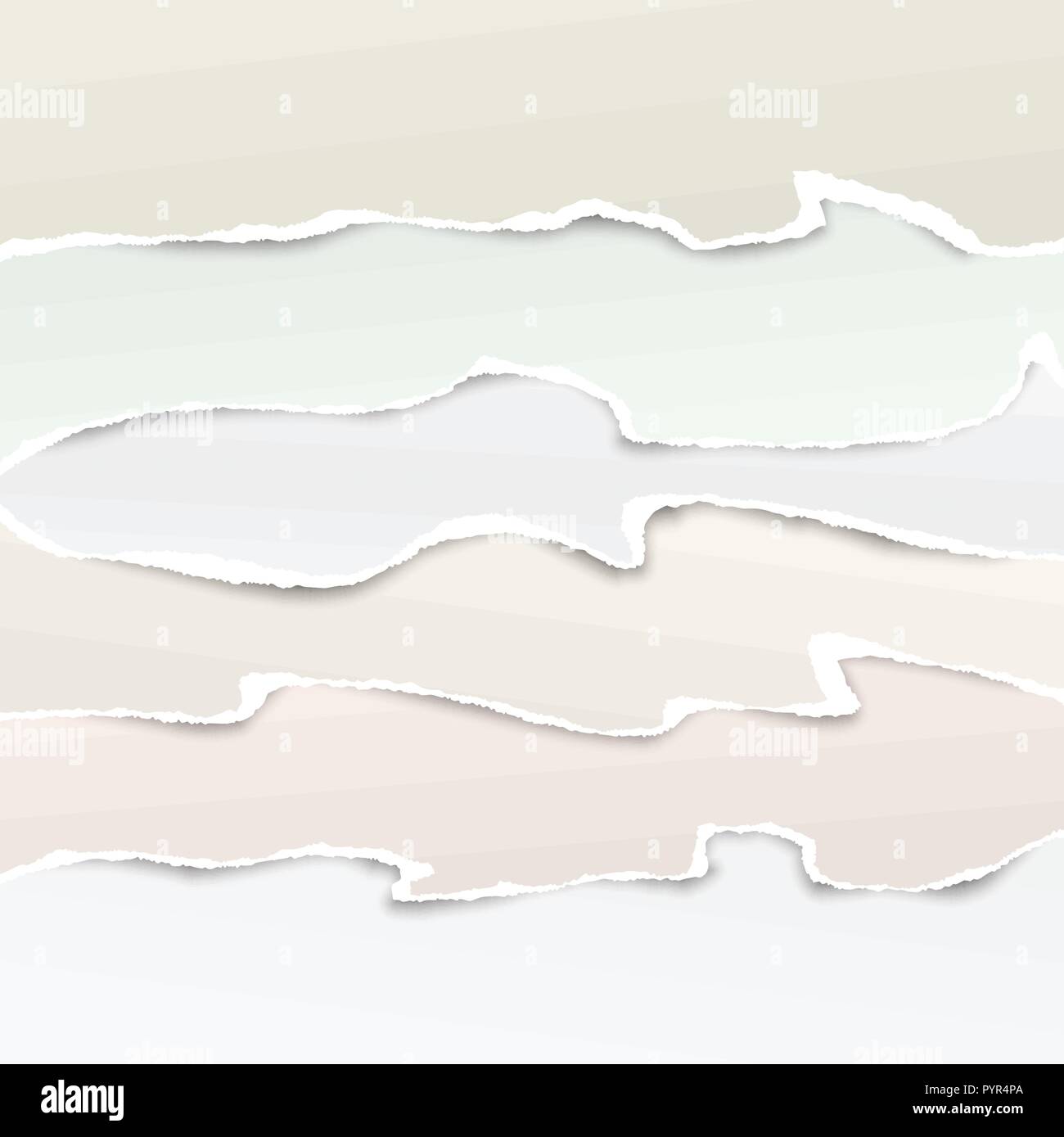 Ripped brown paper edge Stock Vector Images - Alamy
